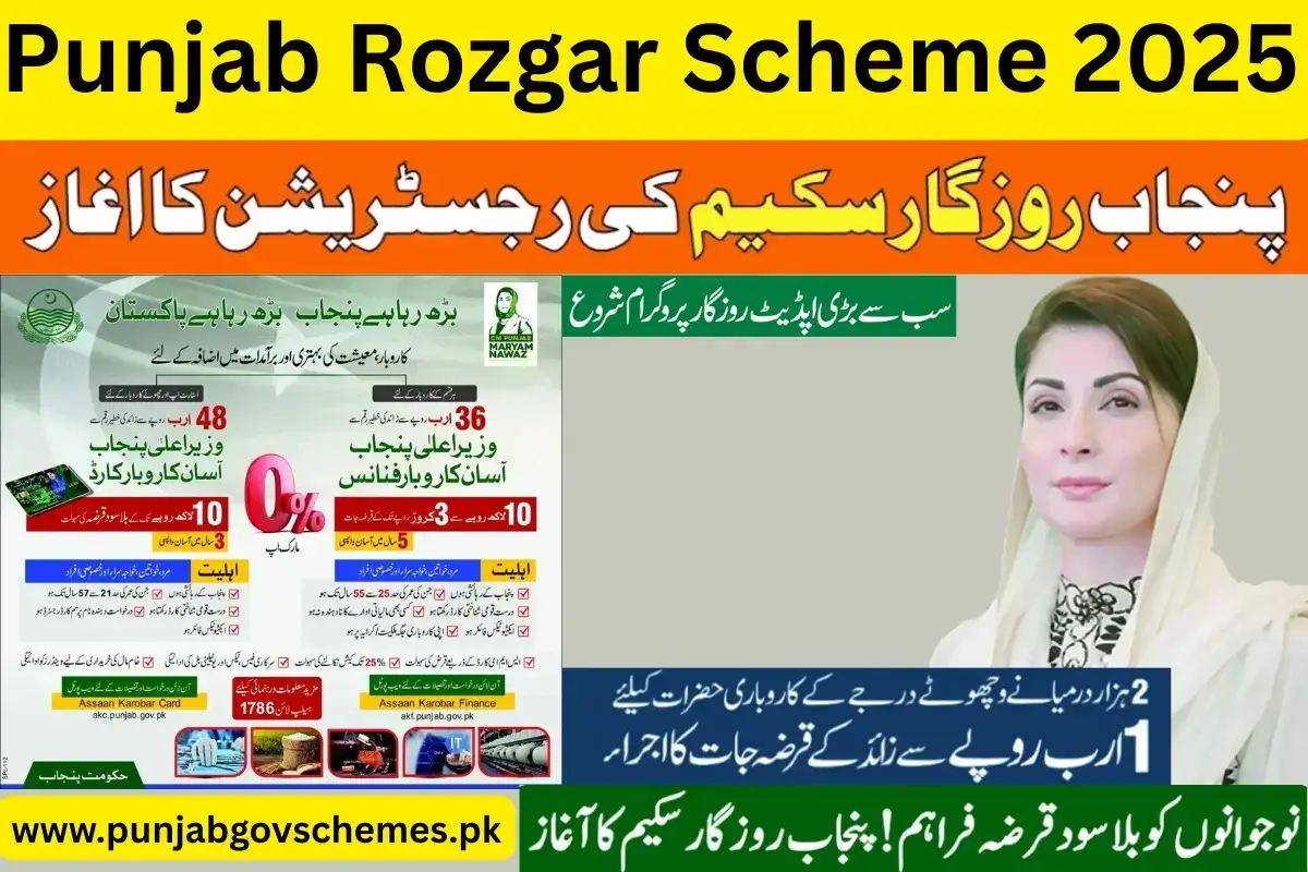 Punjab Rozgar Scheme 2025 A Comprehensive Guide