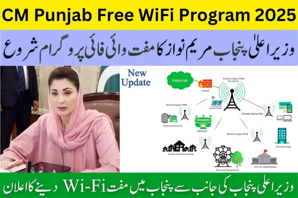 CM Punjab Free WiFi Program 2025 Empowering Punjab