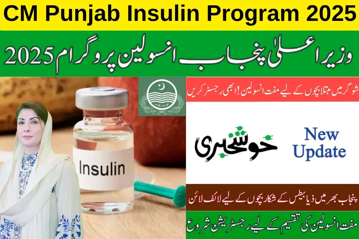 CM Punjab Insulin Program 2025