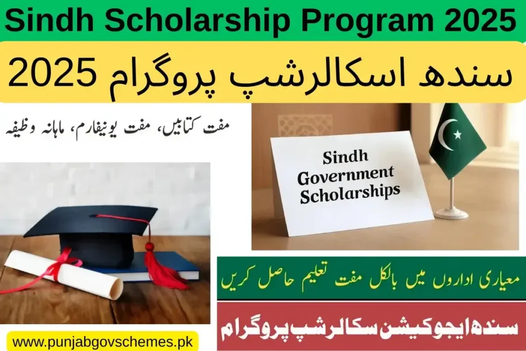 Sindh Scholarship Program 2025 Bright Futures For Students